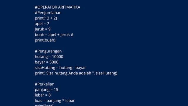 python dasar membuat biodata dan sontohnya.pptx