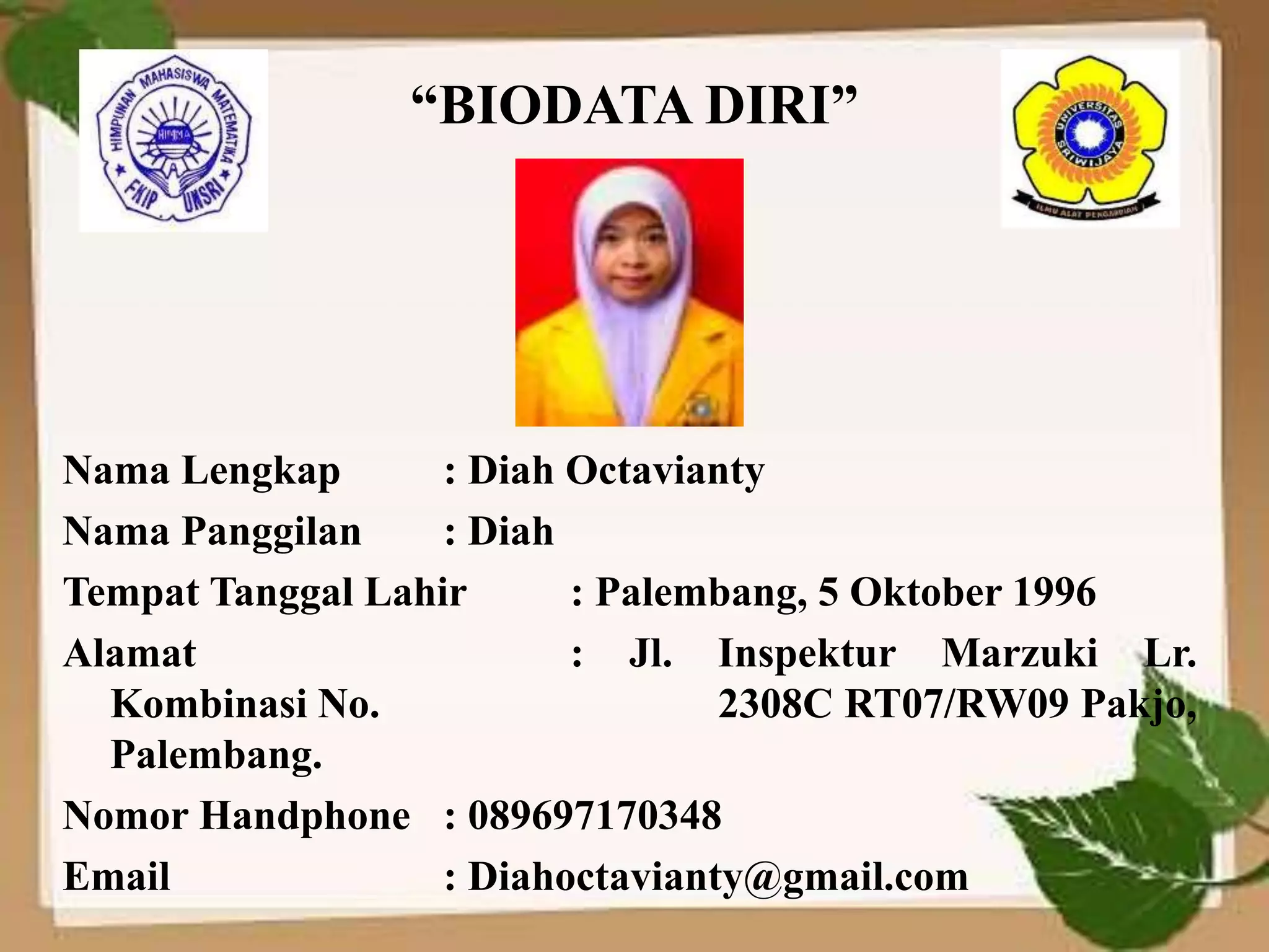 Biodata | PPT