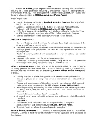 Bio data 80 | DOCX | Business | Business and Finance