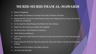 Biodata al mawardi | PPTX