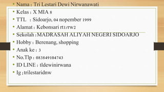 Biodata dewiiiiiiiii | PPTX