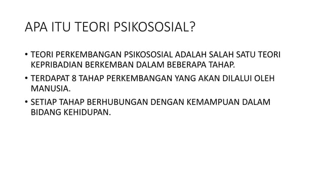 Biodata eric erikson | PPTX