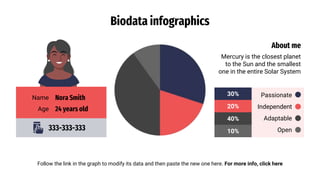 Templates Biodata Infographics excel .pptx