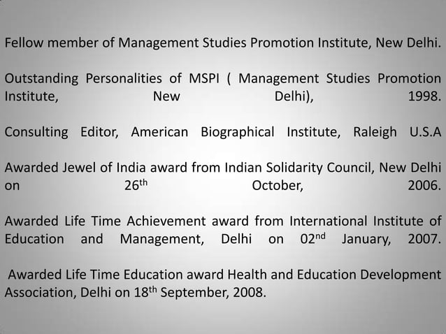 Biodata in powerpoint | PPTX