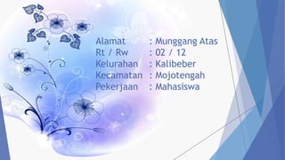 biodataku yossiana fembiharani | PPT