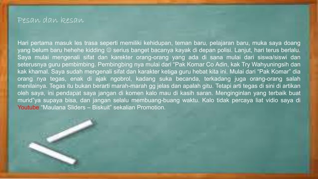 Biodata maulana muhammad nurul huda | PPTX