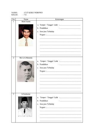 Biodata panitia 9 | DOCX