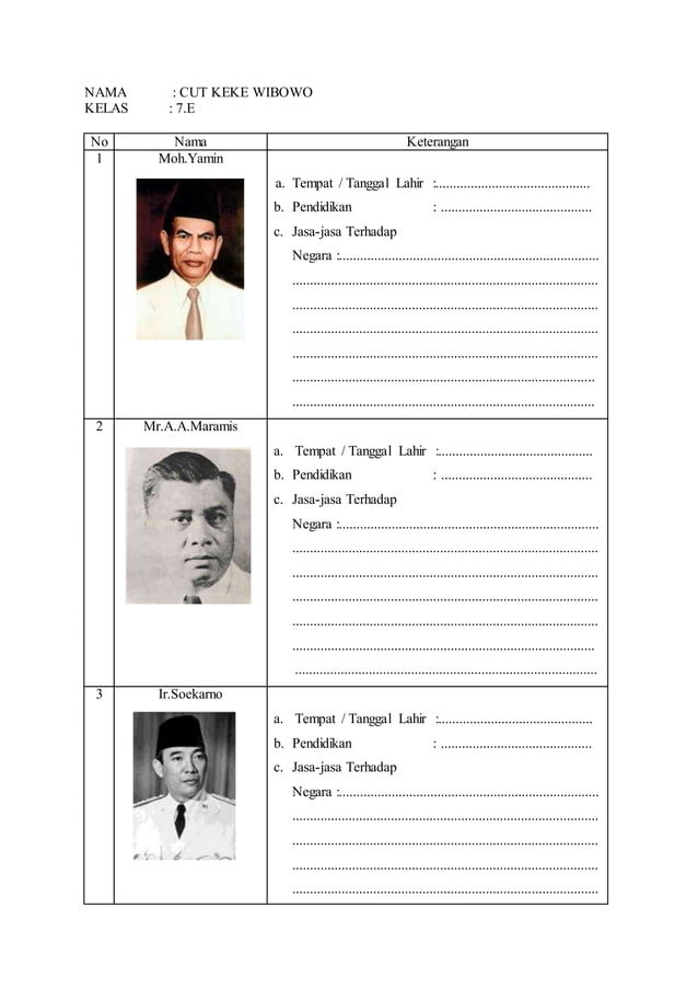 Biodata panitia 9 | DOCX