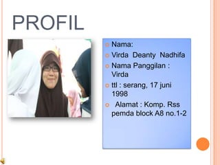 Biodata praktek tik | PPTX