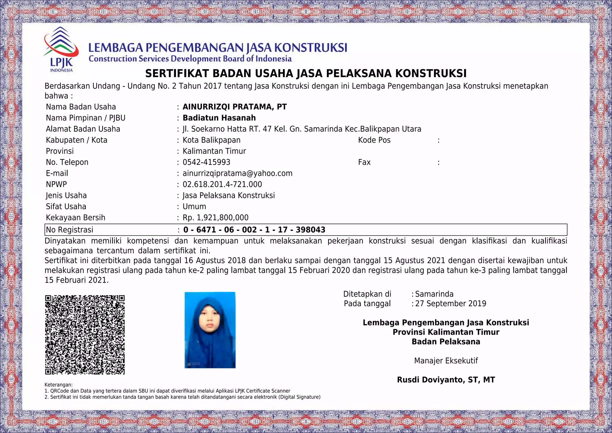 Biodata PT.AINUR RIZQI PRATAMA.pdf