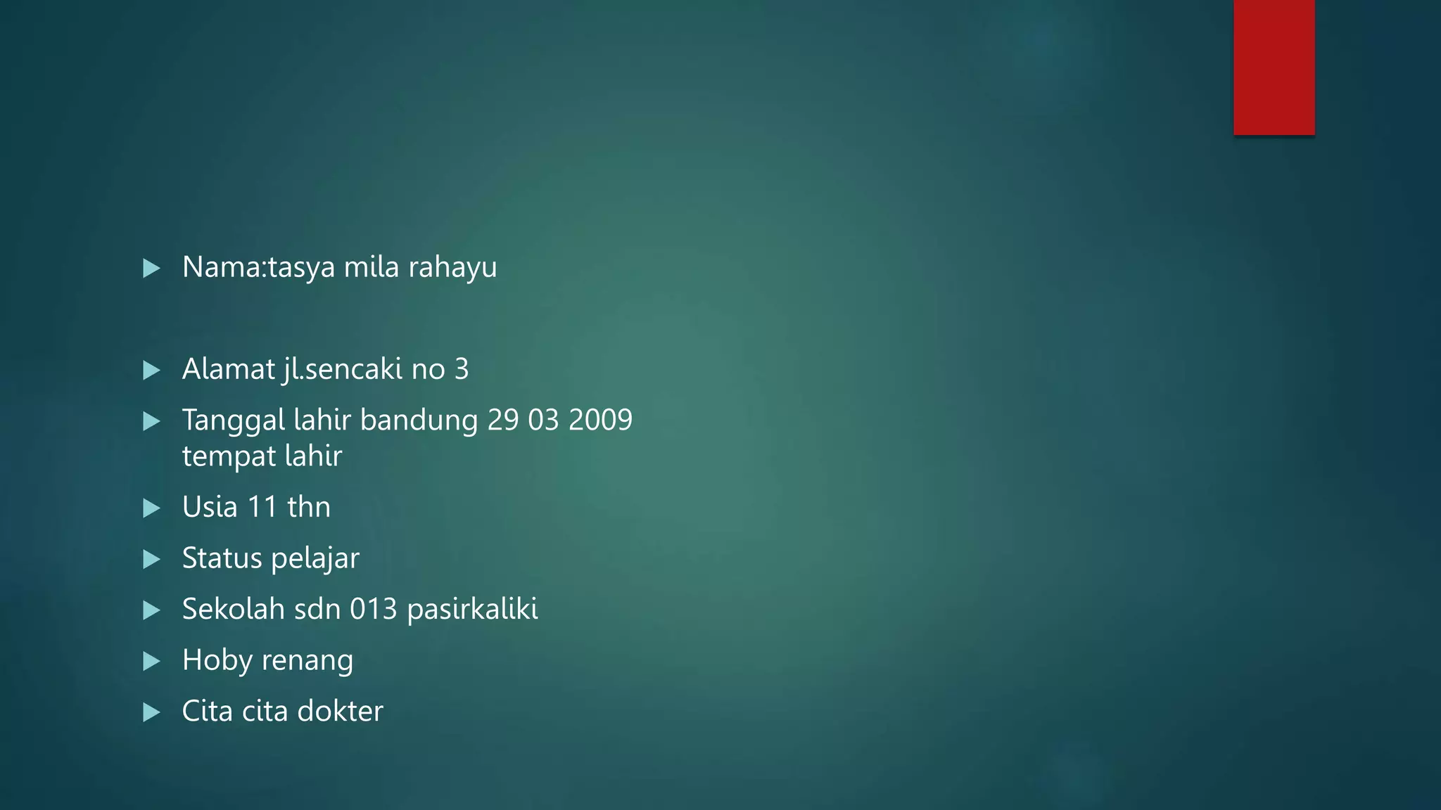 Biodata tasya.pptx