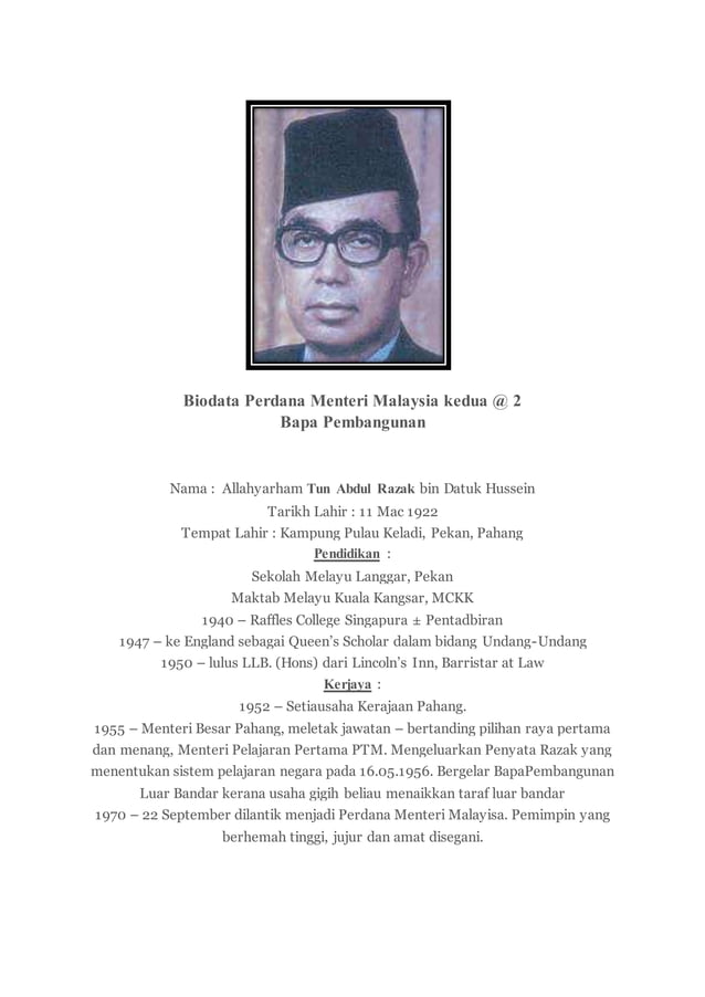 Biodata Tokoh | PDF