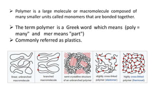 Biodegradable polymers for controlled release & Hydrogel classification ...