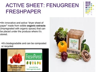 Biodegradable active packaging(mechanism) | PPT