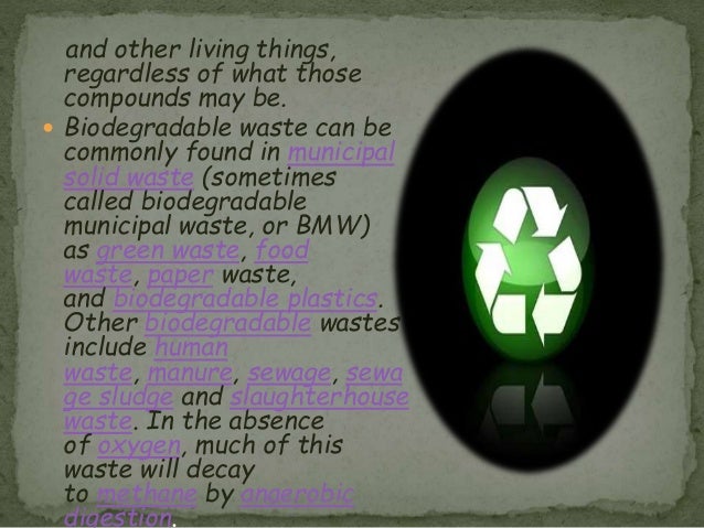 Non Biodegradable Waste