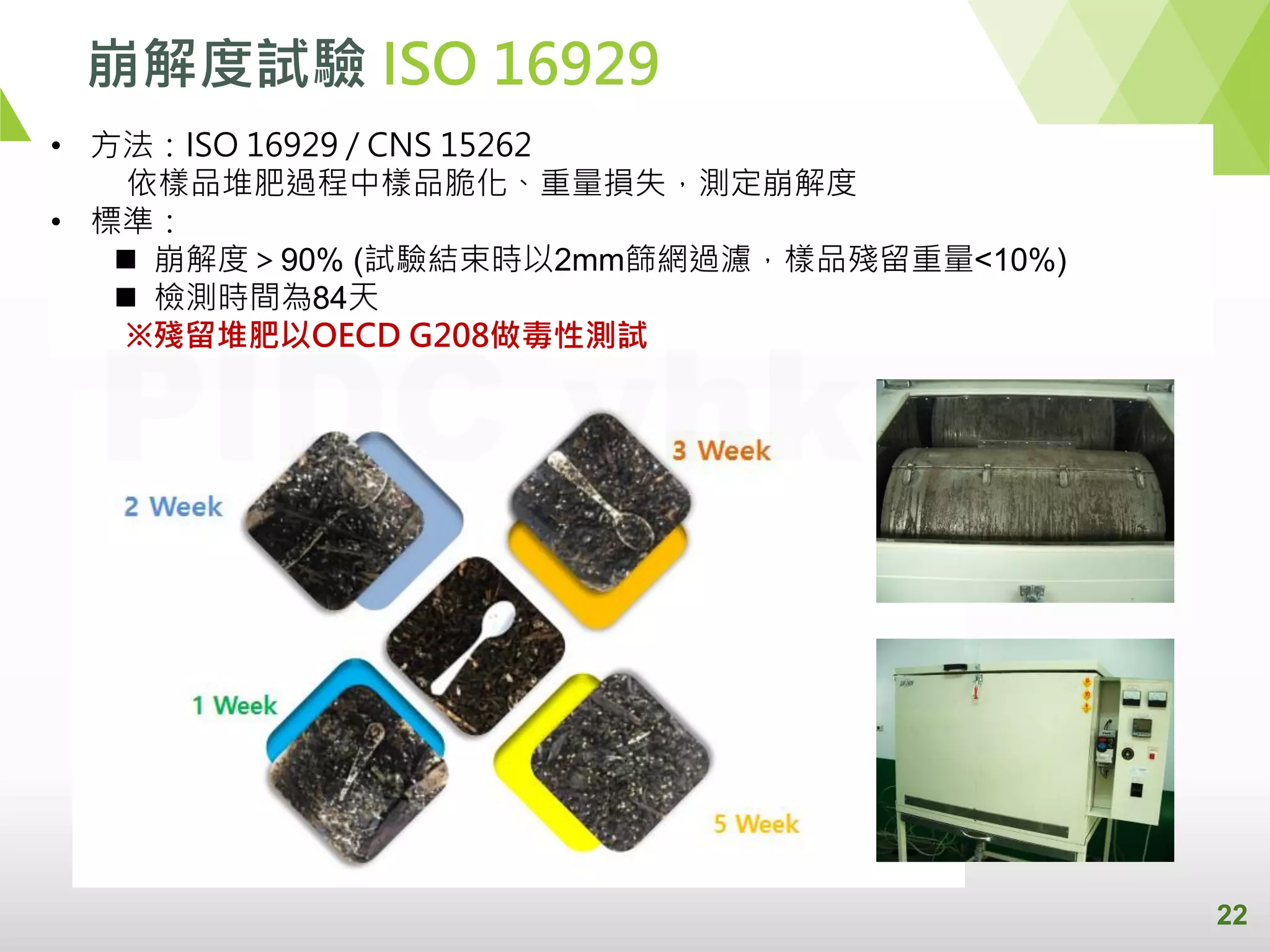 生物可分解塑膠與測試方法 Biodegradability testing | PDF