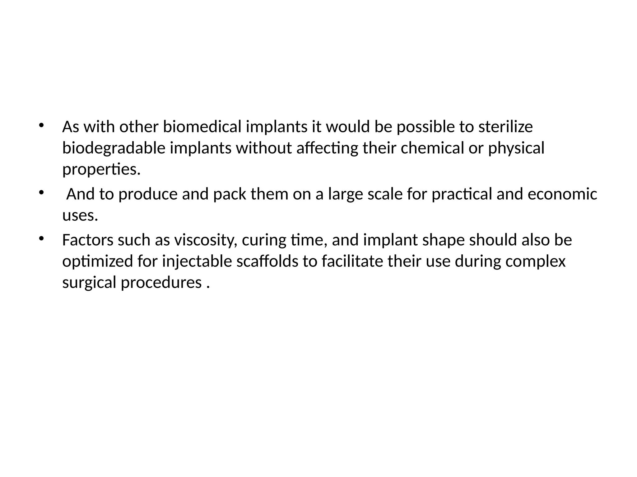 BIODEGRADABLE IMPLANTS IN ORTHOPAEDICS PPT | PPTX