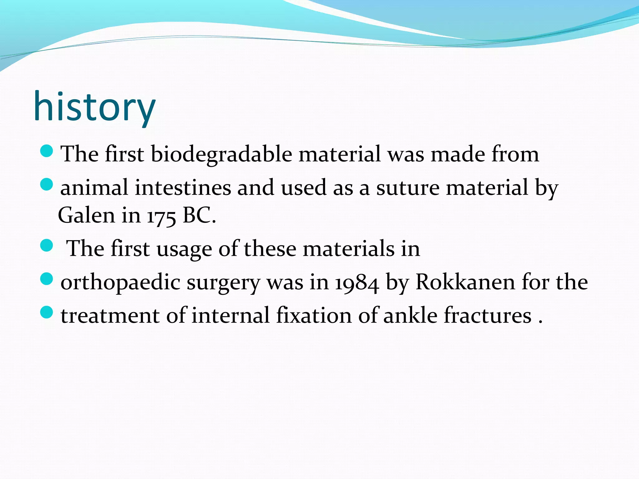Biodegradable implants | PPT