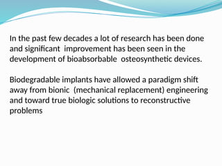 BIODEGRADABLE IMPLANTS & MATERIALS new.pptx