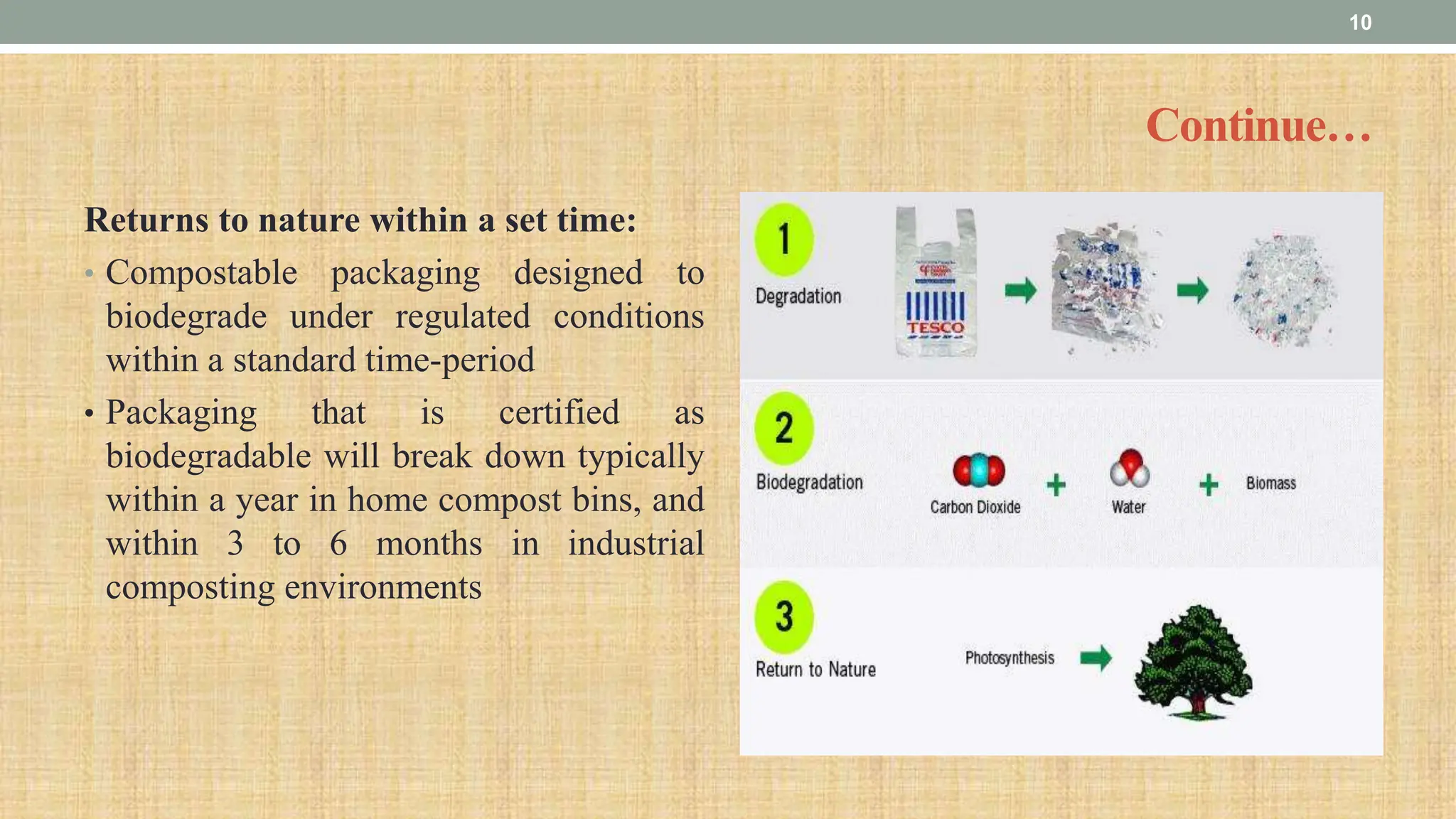 Biodegradable Packaging of food | PPTX