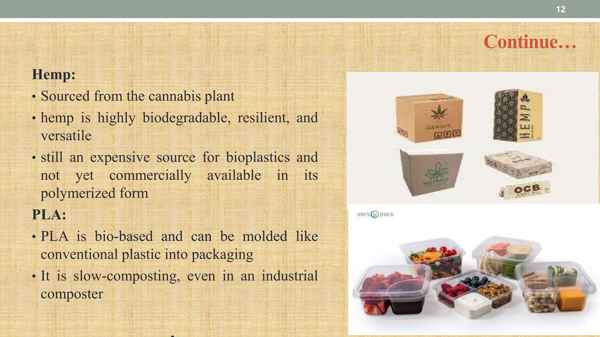 Biodegradable Packaging of food | PPTX