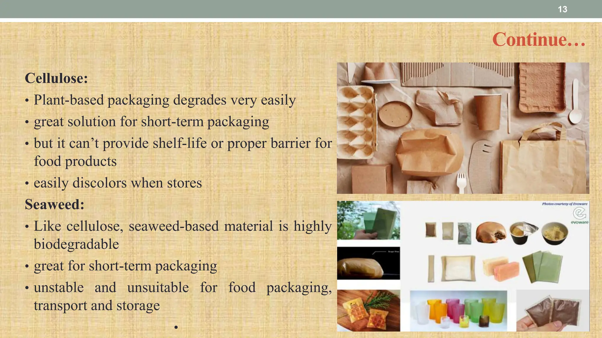 Biodegradable Packaging of food | PPTX