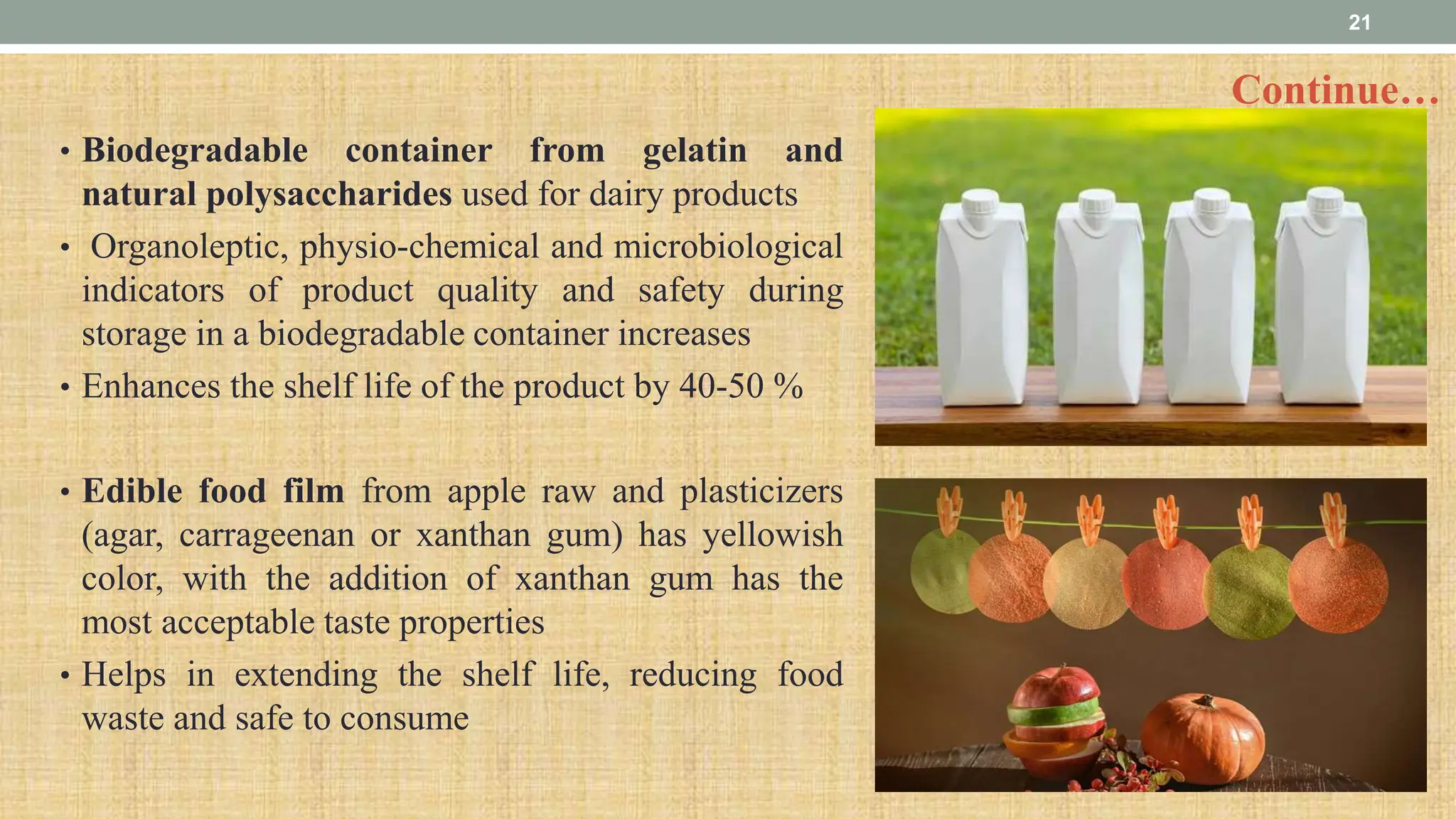Biodegradable Packaging of food | PPTX