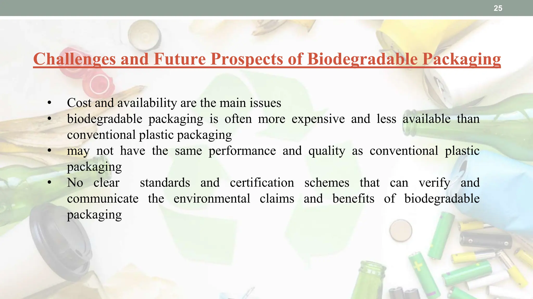 Biodegradable Packaging of food | PPTX