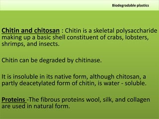 Biodegradable plastic plant biotech. | PPTX