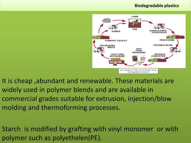 Biodegradable plastic plant biotech. | PPTX