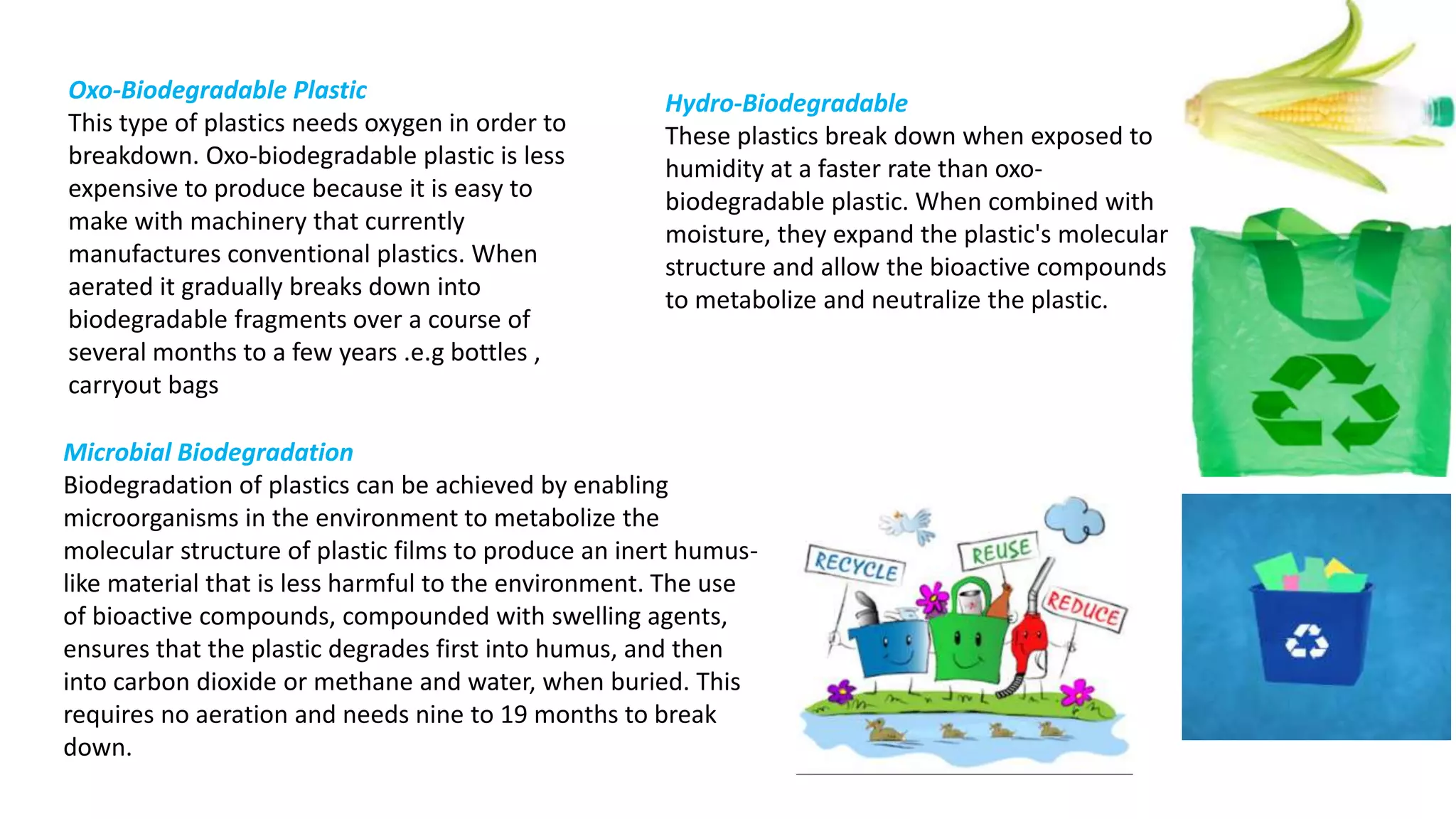 Biodegradable plastics | PPTX