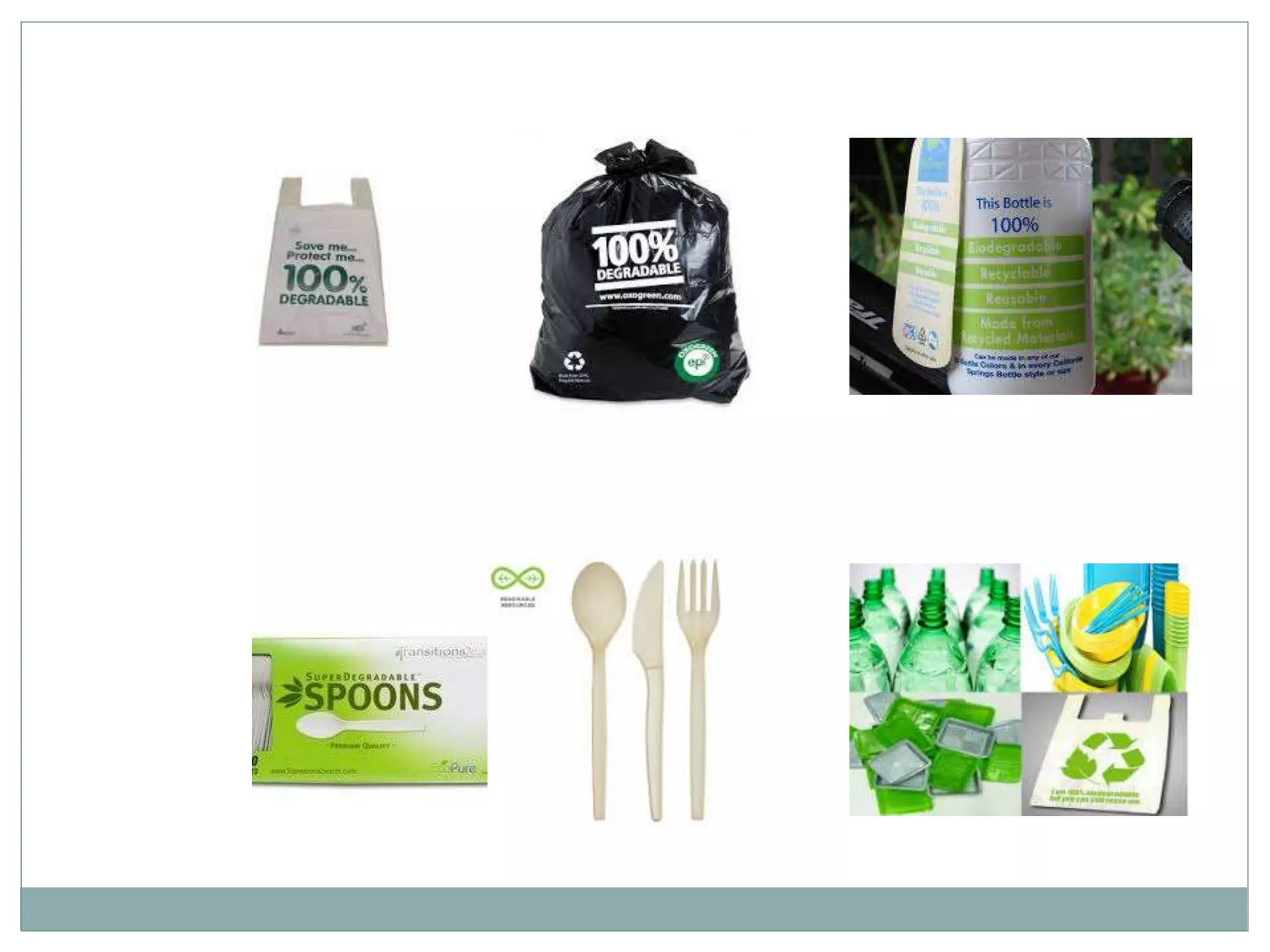 Biodegradable plastics by vimalsubbu | PPT