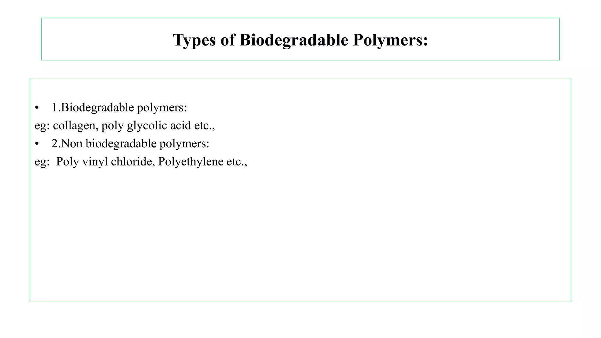Biodegradable plastics | PPT