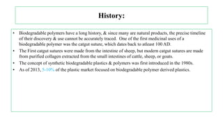 Biodegradable plastics | PPTX