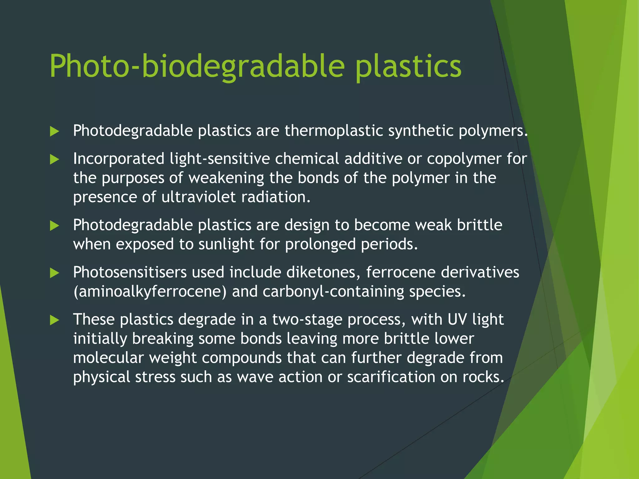 Biodegradable polymer | PPTX