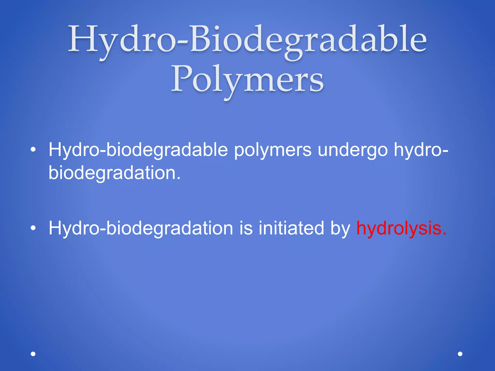 Biodegradable polymer, copolymer & composites | PPTX