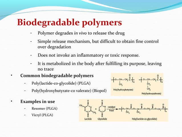 Biodegradable Polymers | PPT