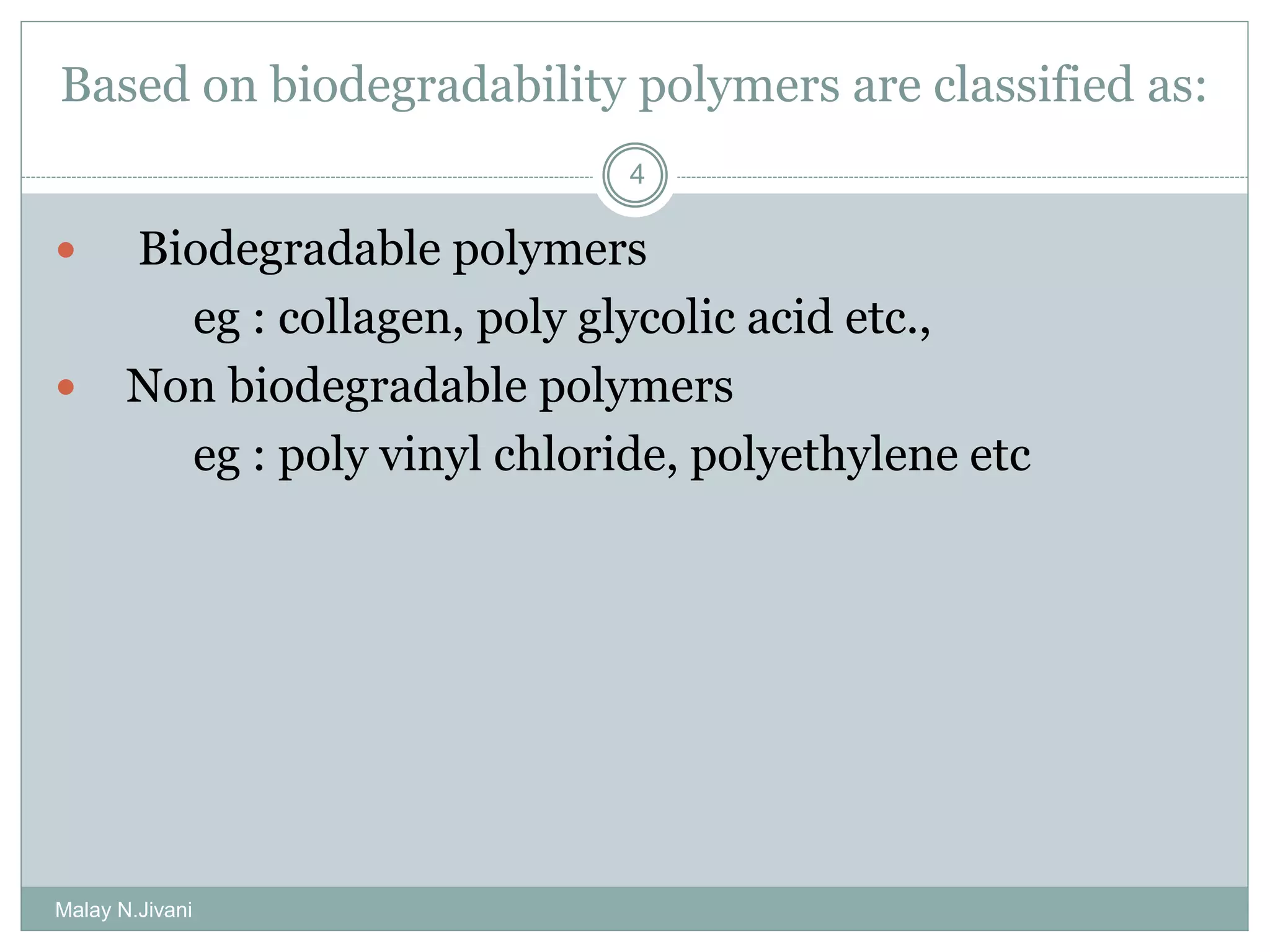 Biodegradable Polymers Pptx , Biofibres, biodegradable polymers and ...