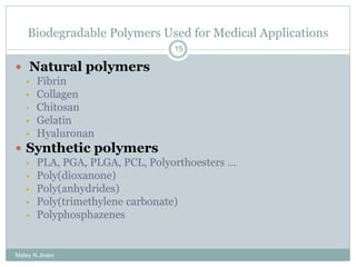 Biodegradable polymers | PPTX