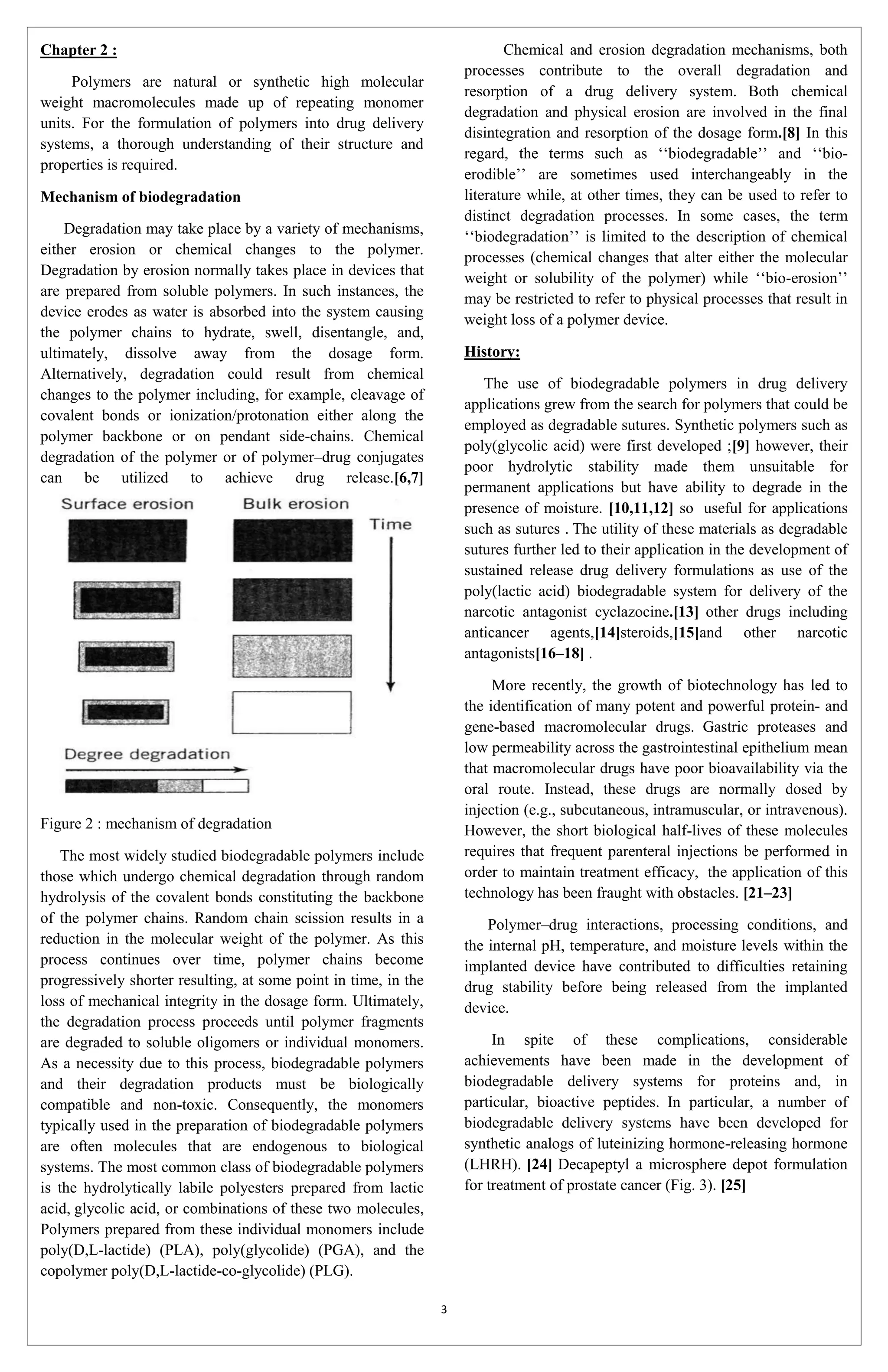 Biodegradable polymers as drug carriers | PDF