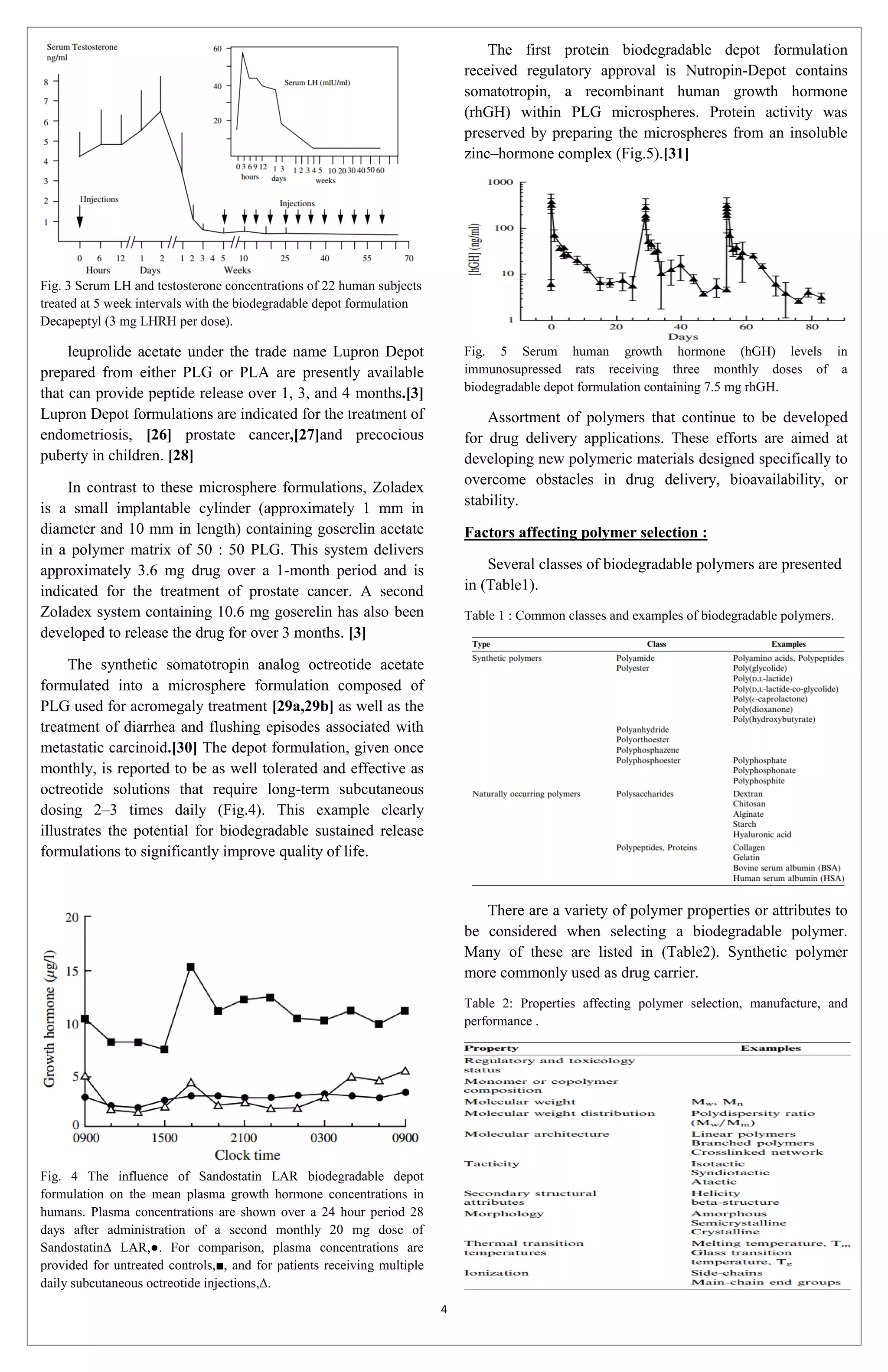 Biodegradable polymers as drug carriers | PDF