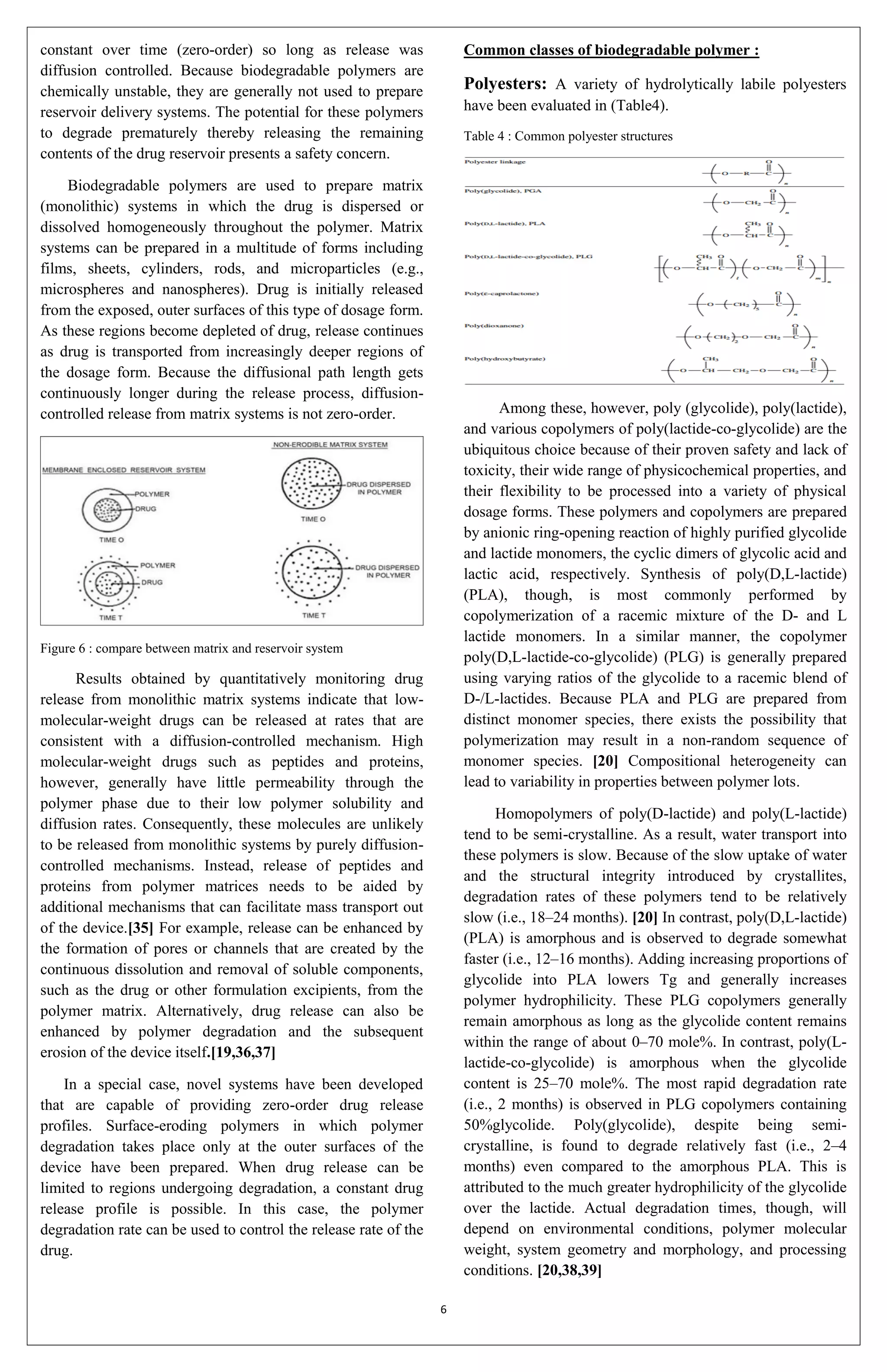 Biodegradable polymers as drug carriers | PDF