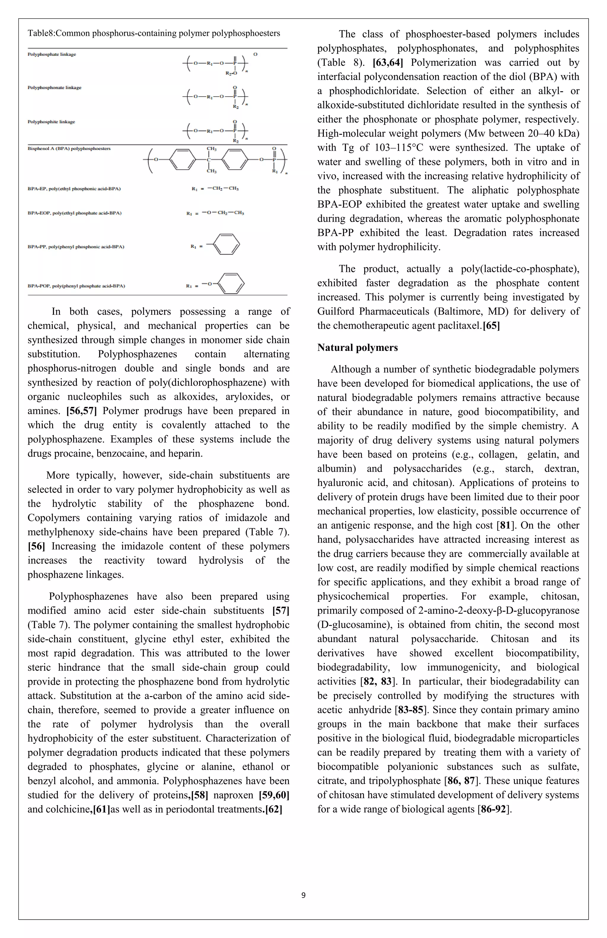 Biodegradable polymers as drug carriers | PDF | Birth Control | Reproductive Health