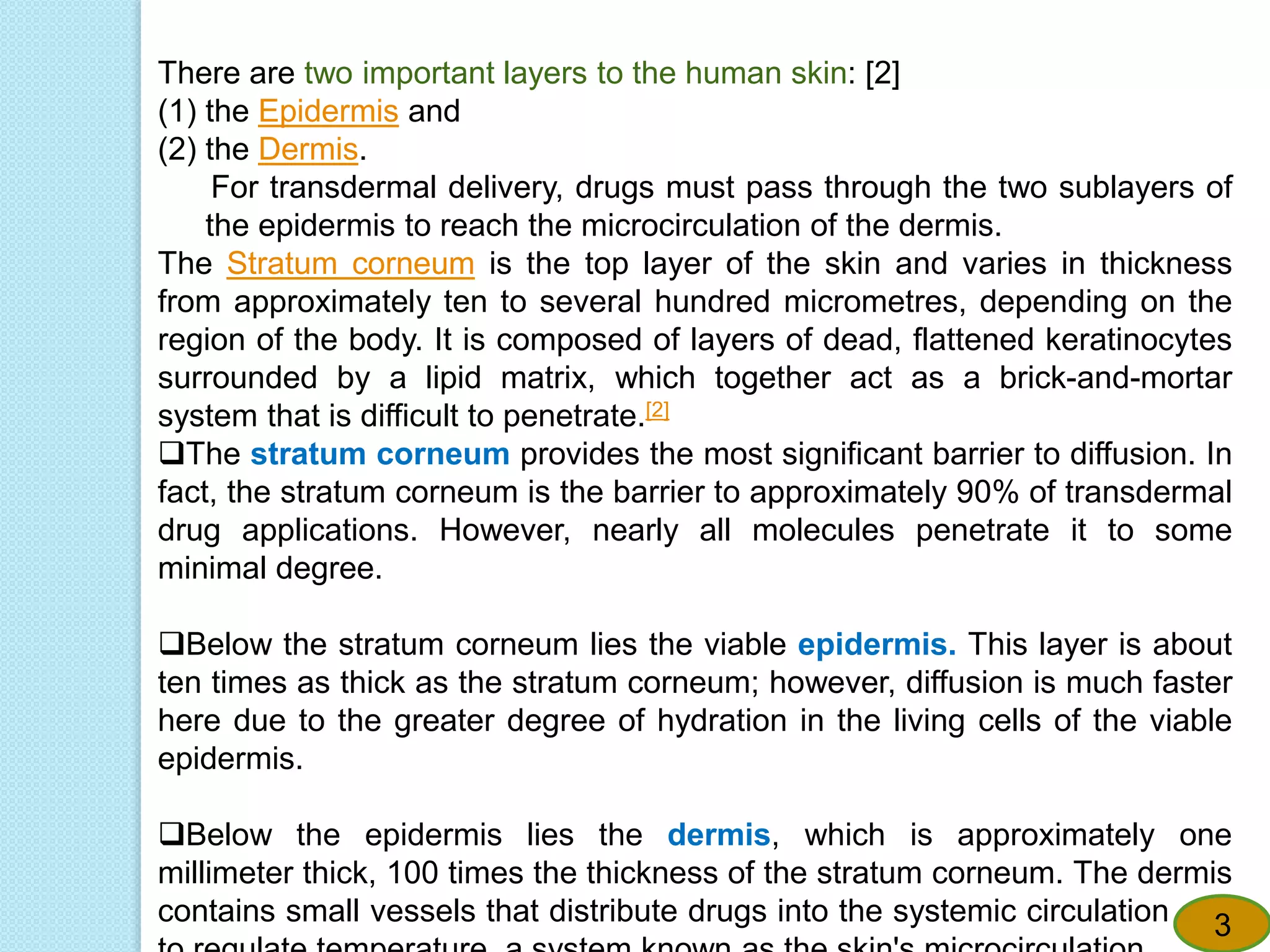 Biodegradable polymers based transdermal drug delivery system | PPTX
