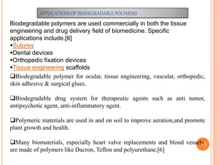 Biodegradable polymers based transdermal drug delivery system | PPTX