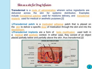 Biodegradable polymers based transdermal drug delivery system | PPTX