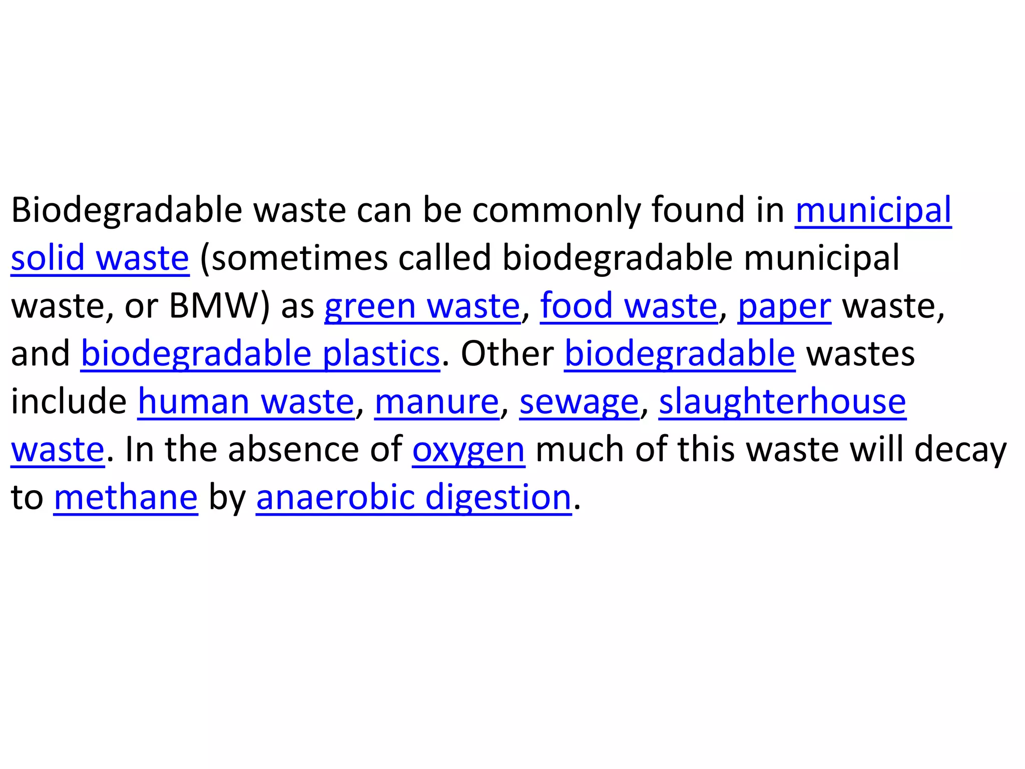Biodegradables and non biodegradables materials hahahahhahha | PPTX
