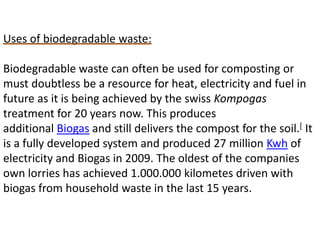 Biodegradables and non biodegradables materials hahahahhahha | PPT