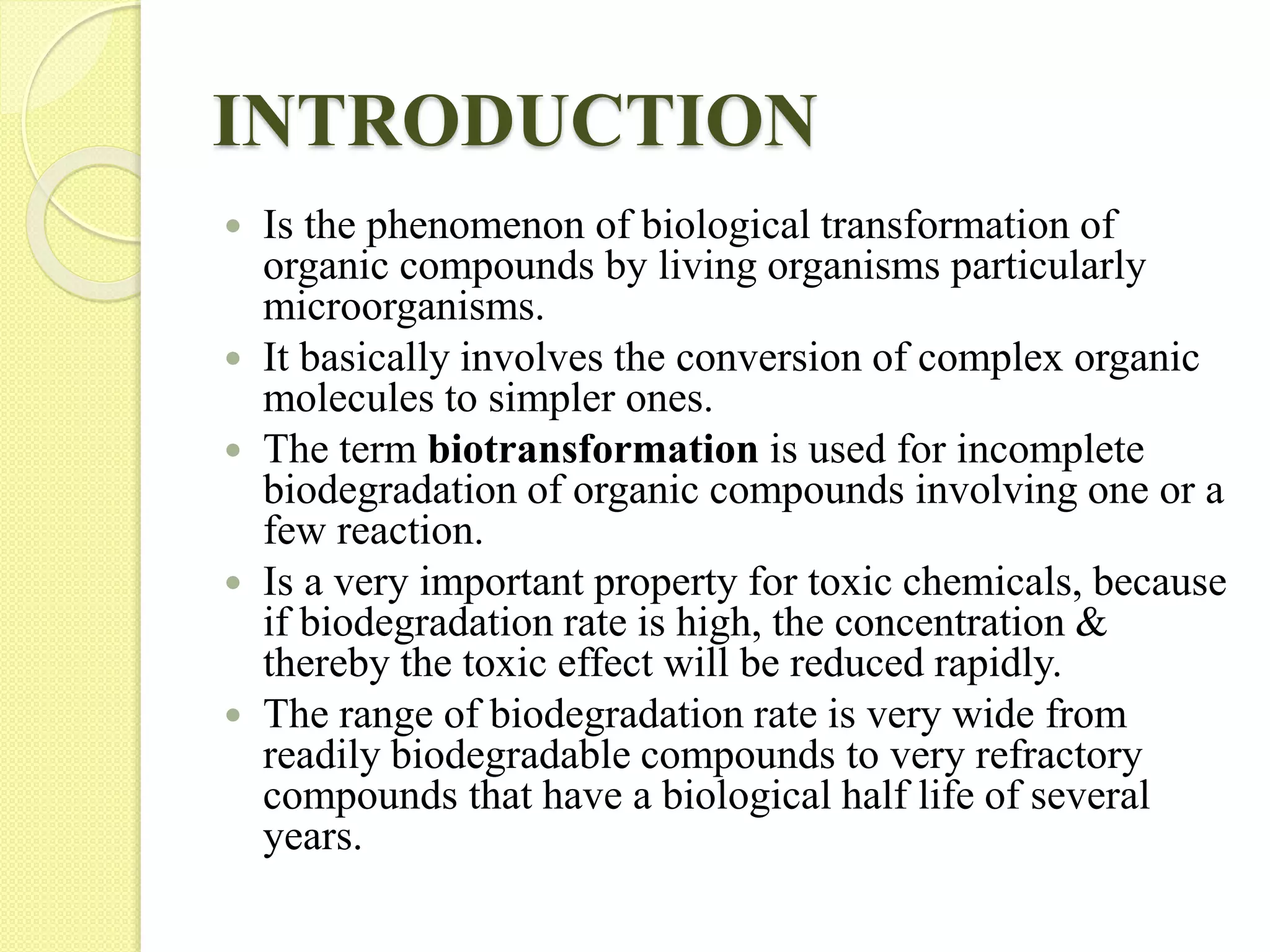 Biodegradation | PPTX