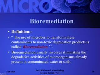 Biodegradation & Bioremediation | PPTX